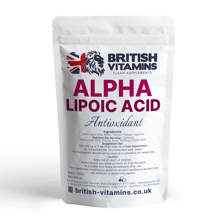 British Vitamins - Potent Supplements Additives free