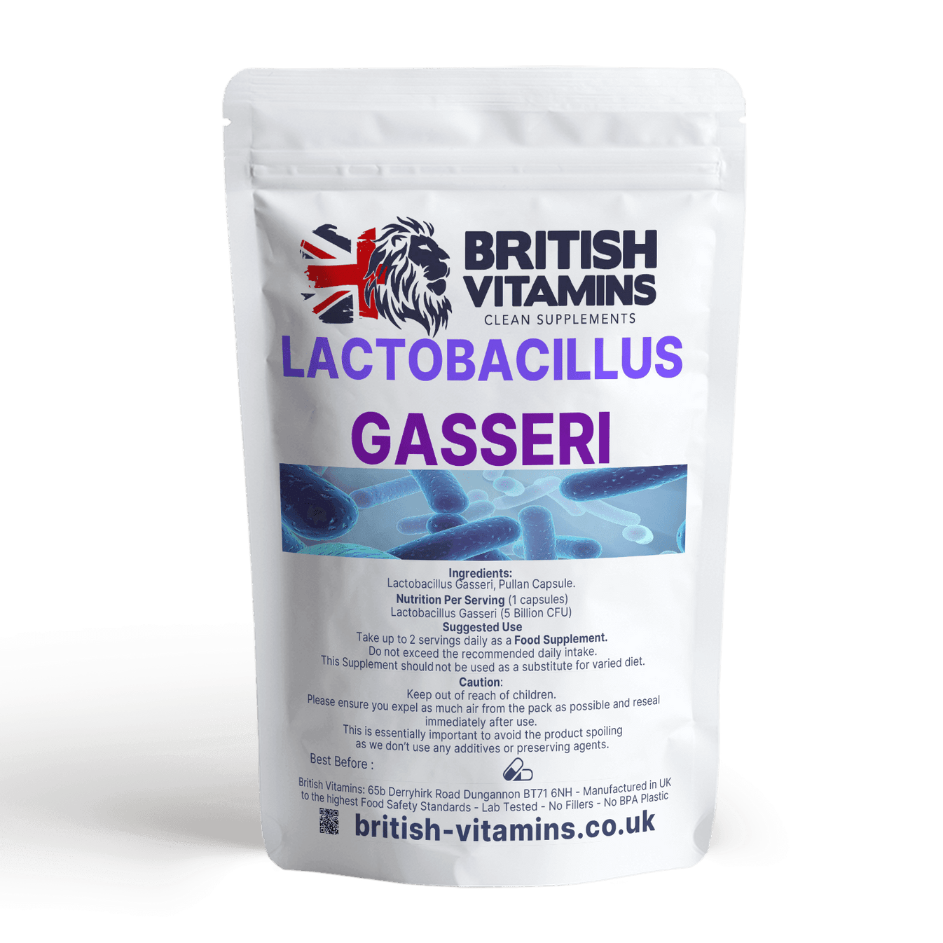 Lactobacillus Gasseri 5B CFU Probiotic Capsules